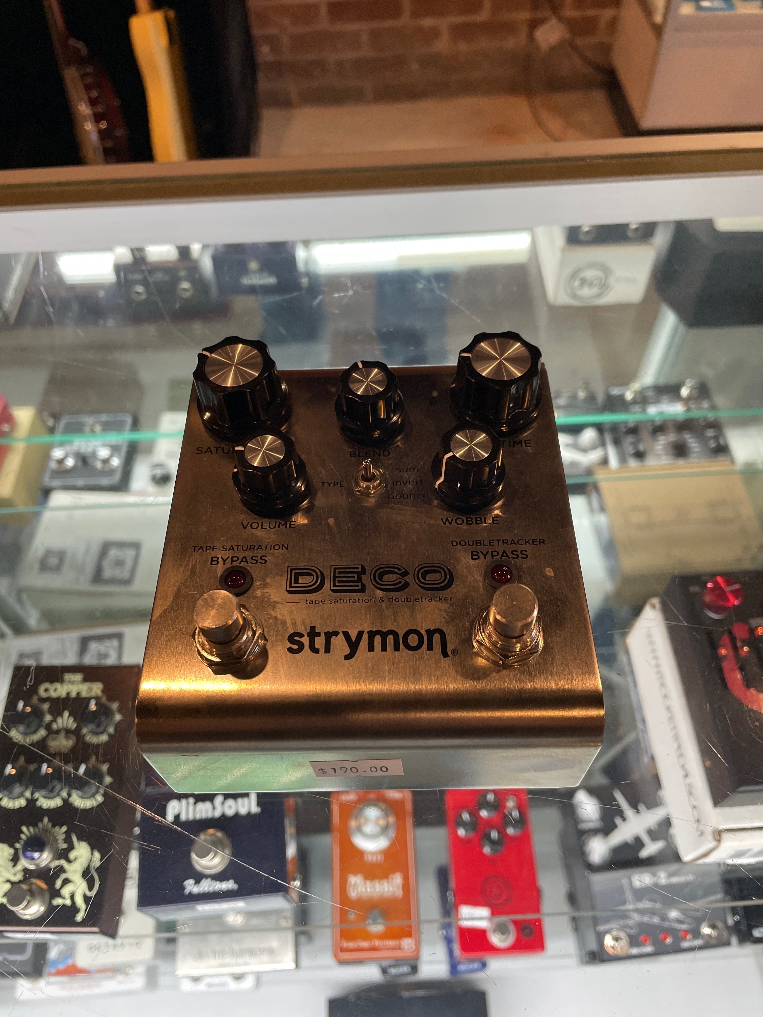 Strymon Deco V1 Tape Saturation & Double Tracker (USED) – Lonestar Music Depot